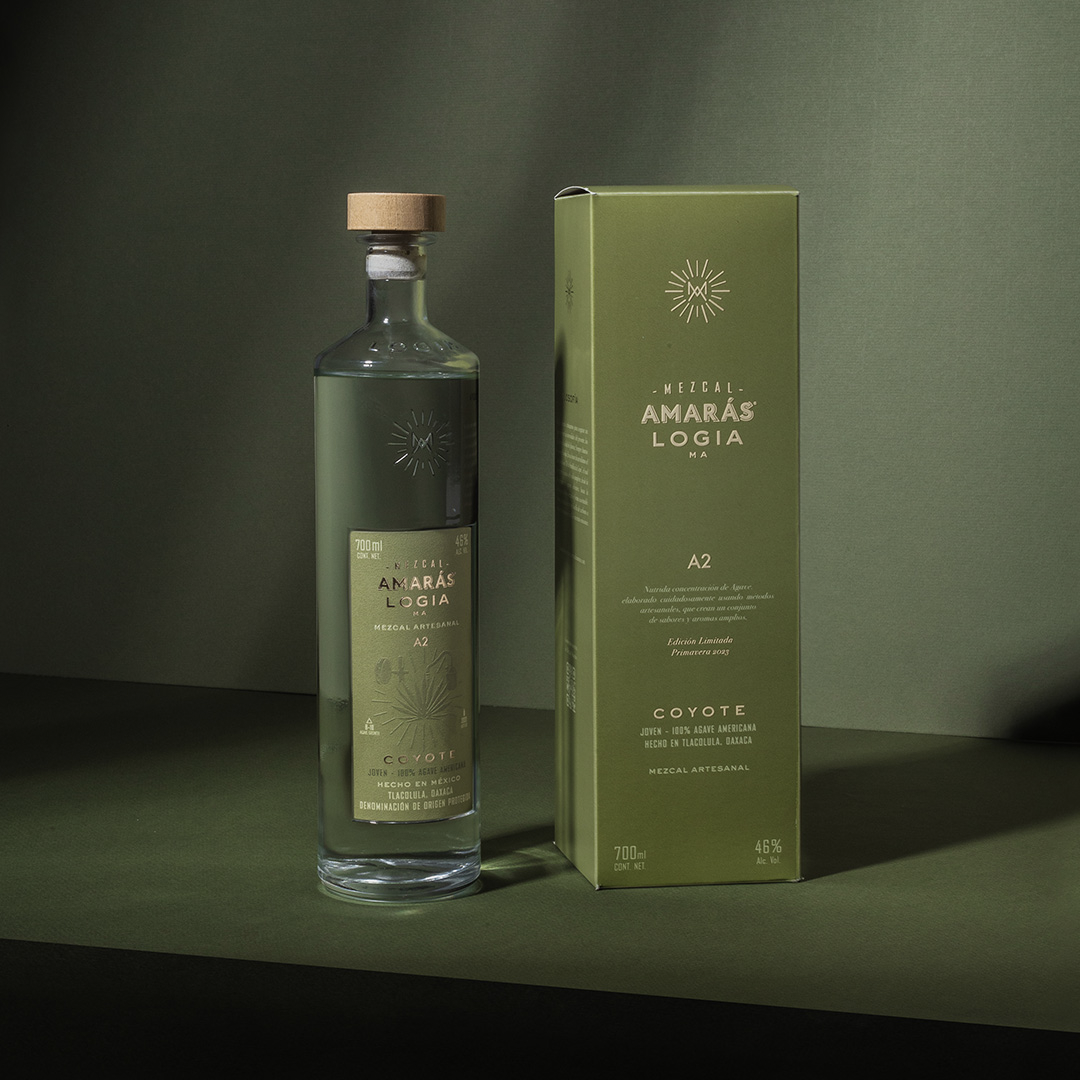 Mezcal Amarás Logia Coyote